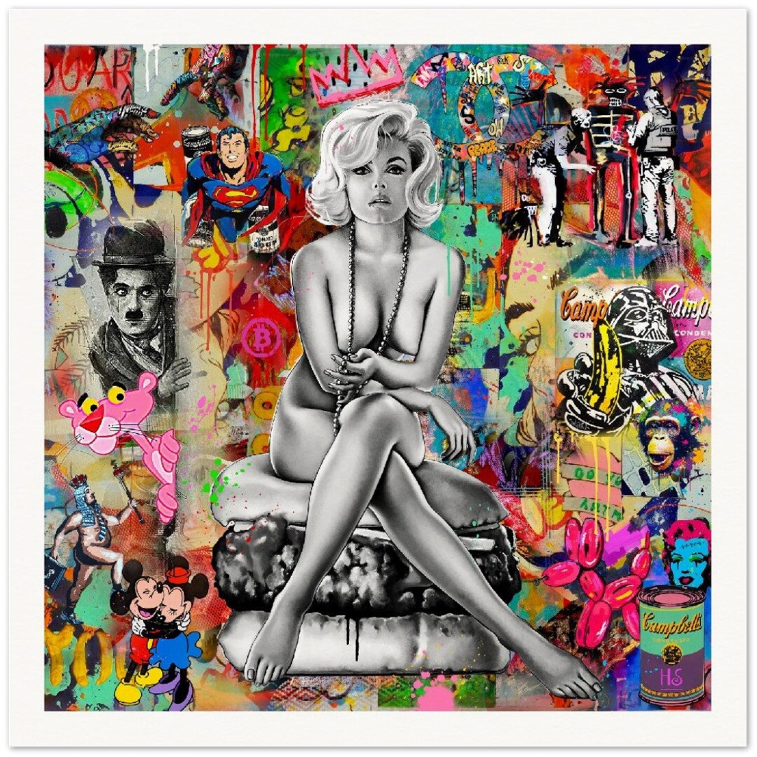 Pin-up Girl Pop Art - Etsy