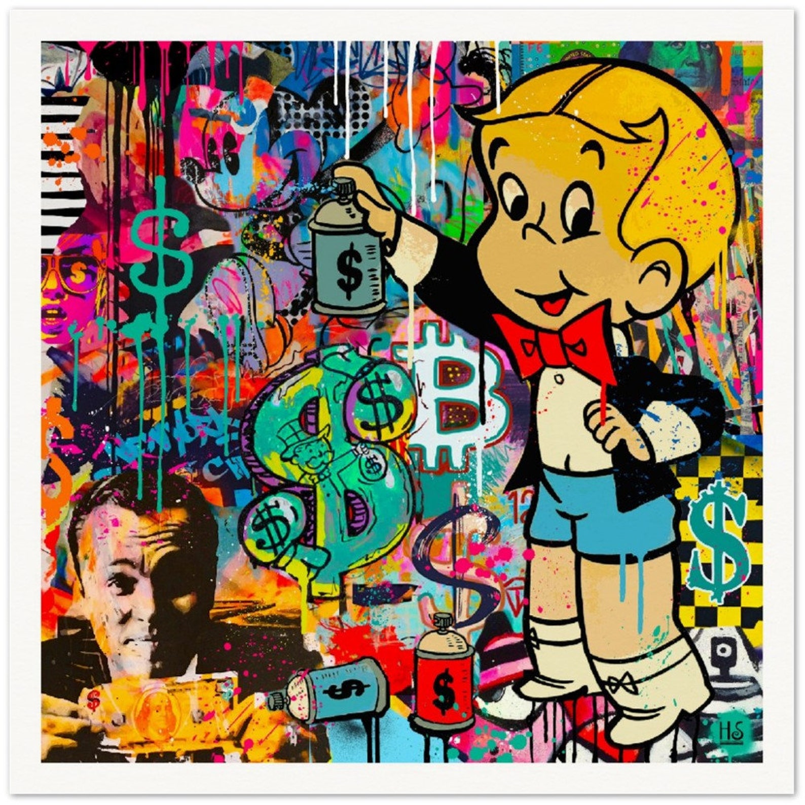 Richie Rich Pop Art - Etsy