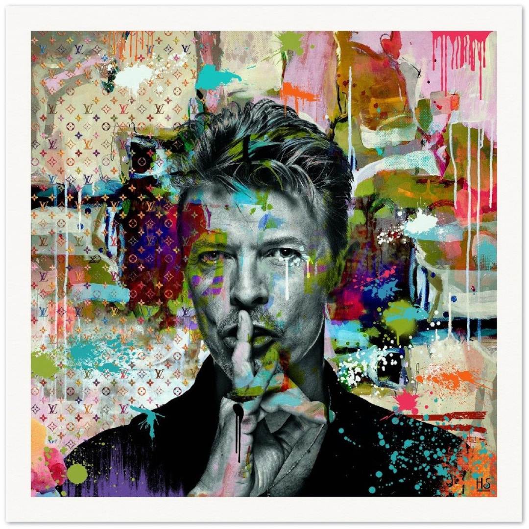 David Bowie Pop Art - Etsy