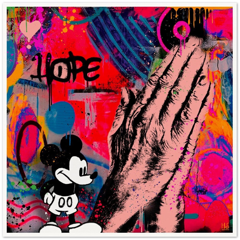 Mickey Mouse Pop Art - Etsy