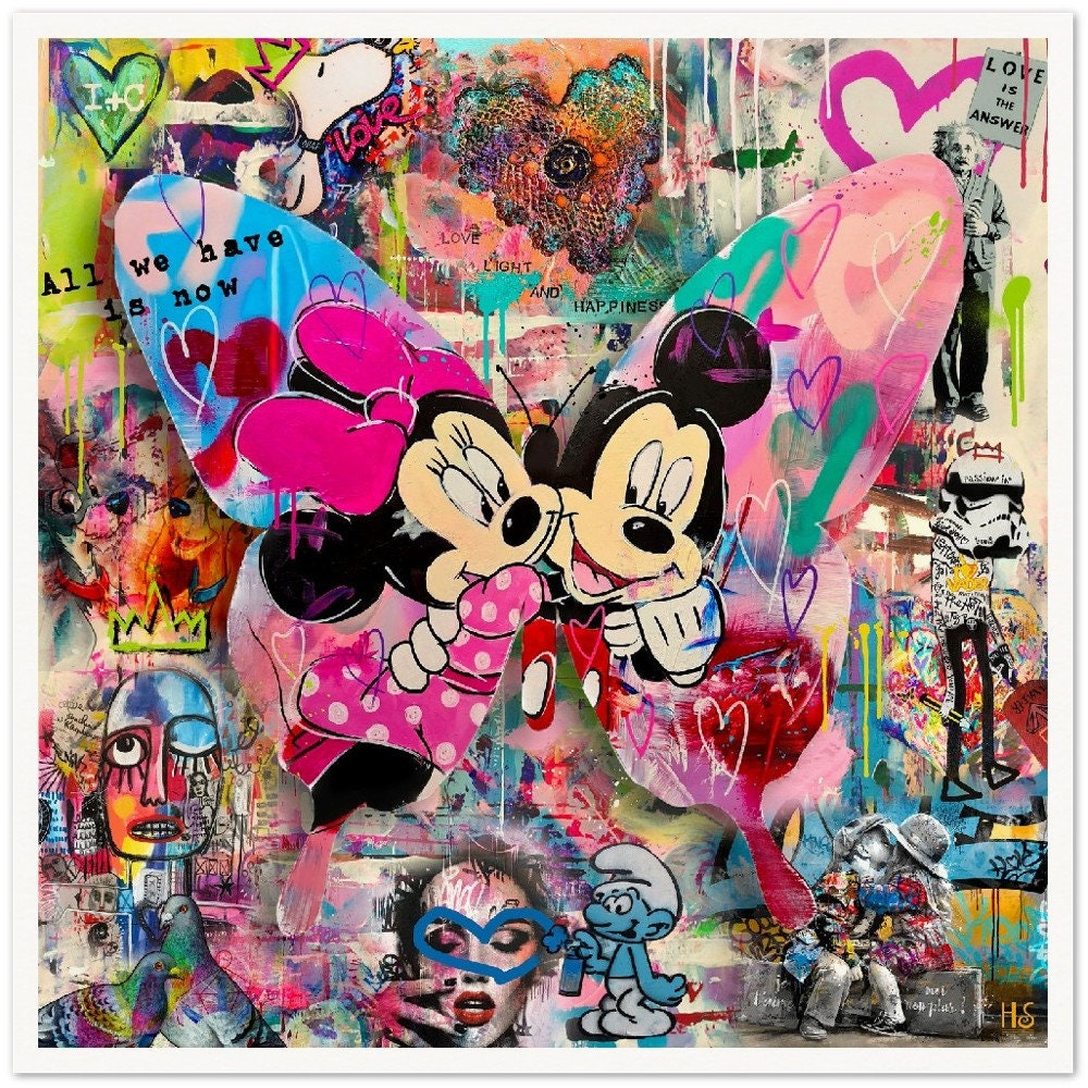 Minnie Mouse Graffiti