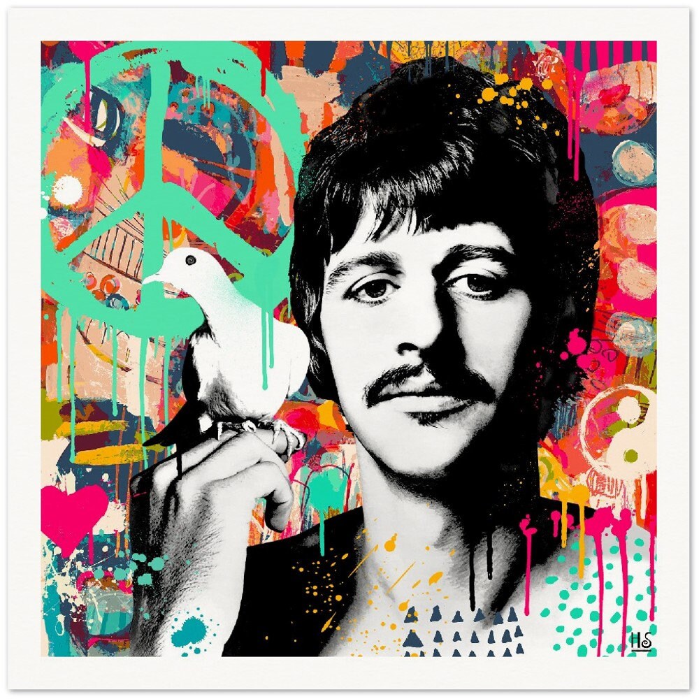 Ringo Starr Pop Art - Etsy
