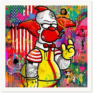 Homer Simpson Pop Art - Etsy