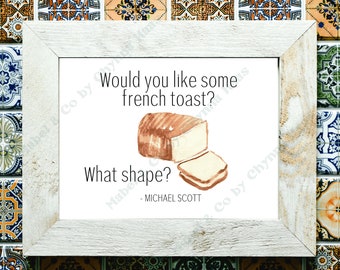 French Toast Quote - Etsy