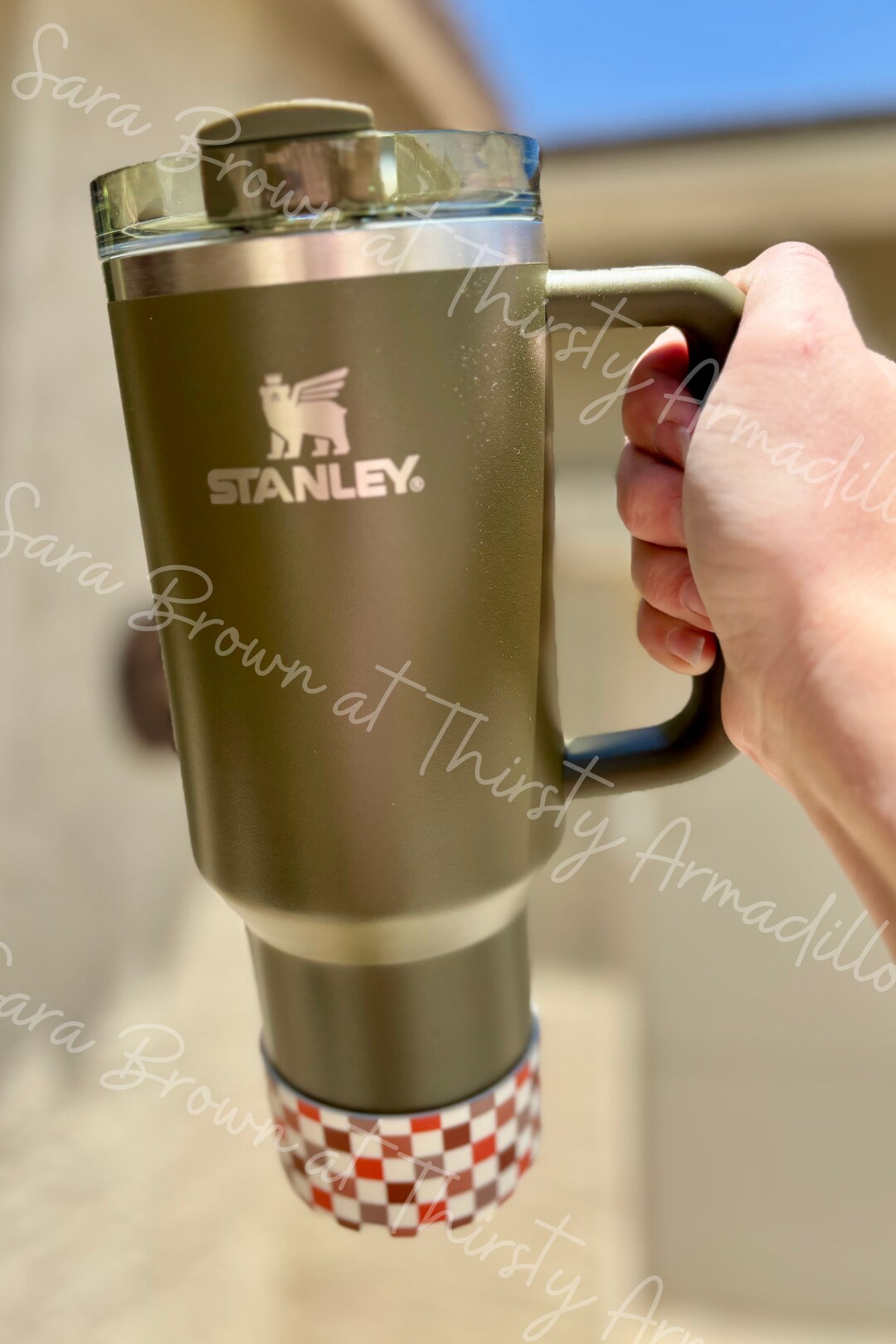 Stanley Moss Green Custom Dyed Lid | Lid for Stanley 2.0 | Custom ...