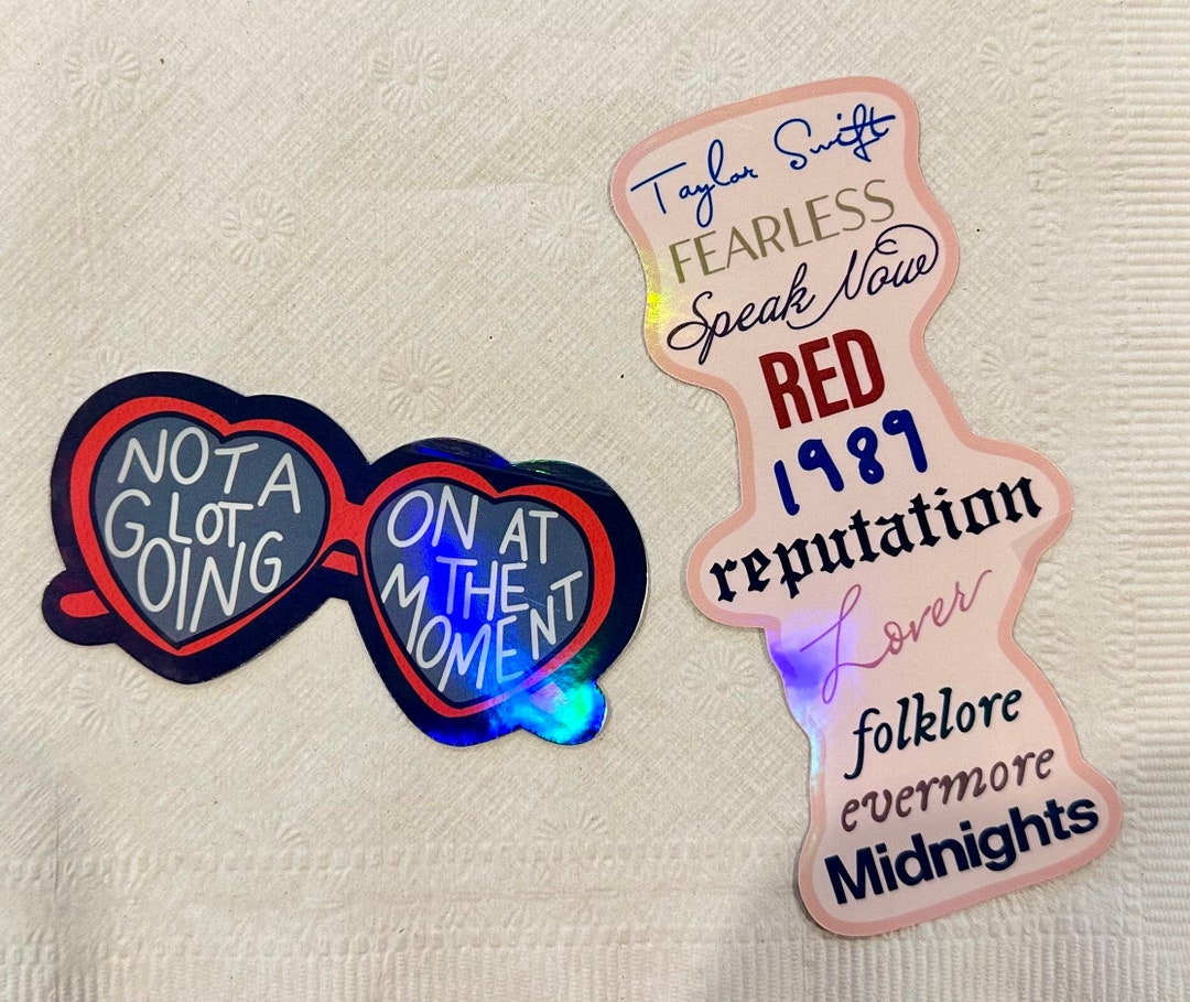 Taylor Swift Vinyl Sticker Tumbler Magnet Swiftie Waterbottle Sticker ...