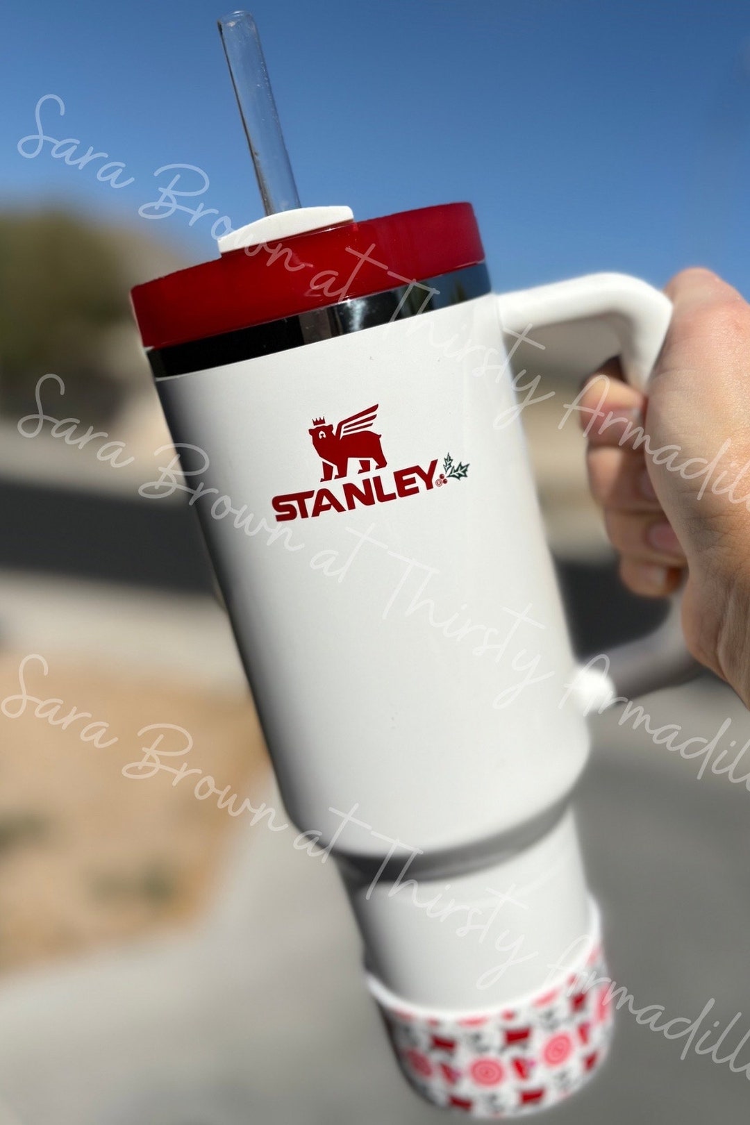 Stanley Fog Red Custom Dyed Lid | Lid for Stanley 2.0 | Custom Stanley ...