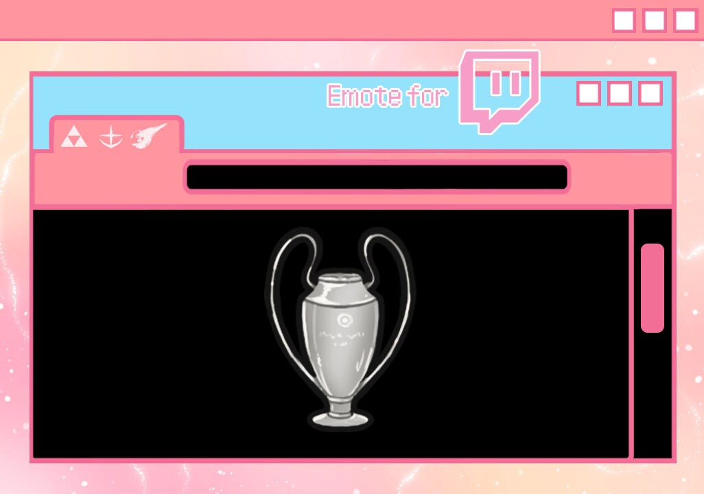 Champions League Emote for Twitch or Discord - Etsy