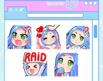 Calico Cat Giant Emote Pack for Twitch or Discord - Etsy