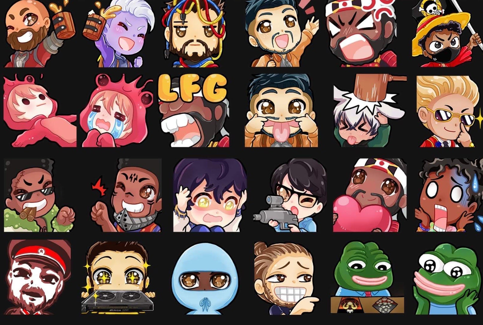 Custom Emote Commission for Twitch, Discord or Tiktok digital Item - Etsy