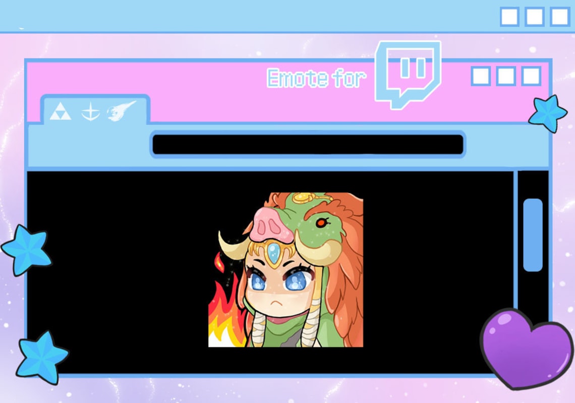 Zelda Angry Emote for Twitch or Discord - Etsy