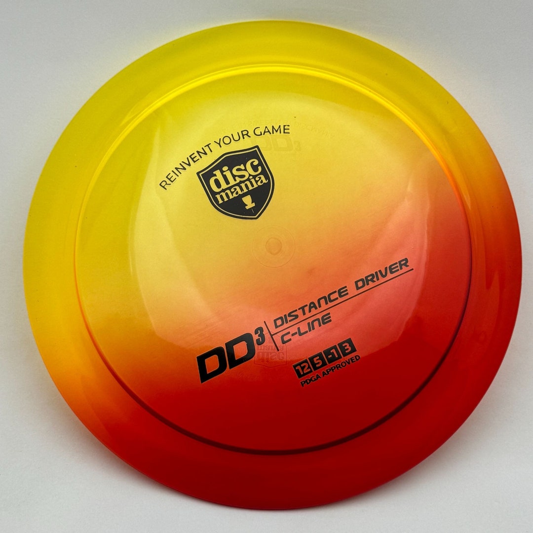 Discmania C-LINE DD3 173g Disc Golf Distance Driver Sunburst Mad ...