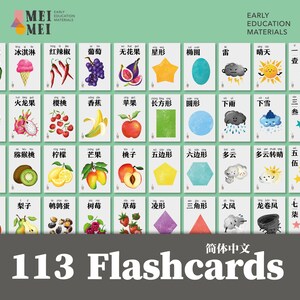 113 Montessori Chinese Flashcards Kids Classroom Homeschool Printable ...