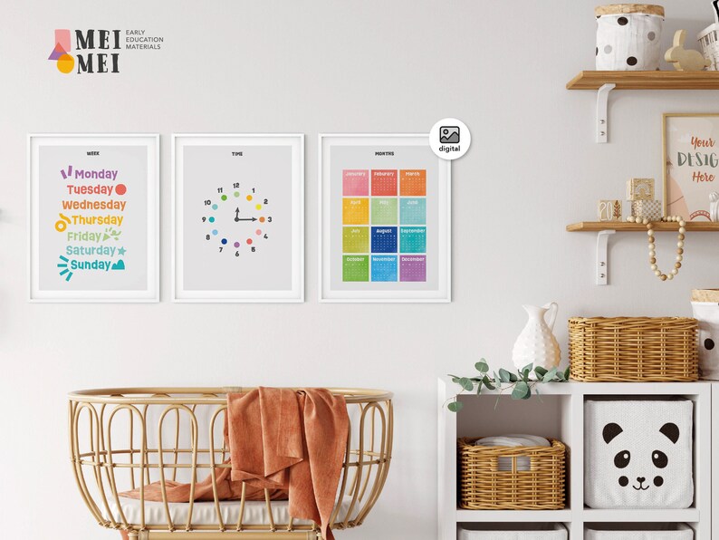 24 Montessori Classroom Educational Posters Printable - Etsy