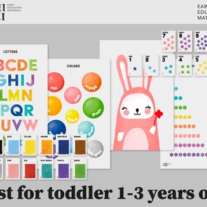 Montessori Posters and Flashcards Bundle A | Educational Posters ...