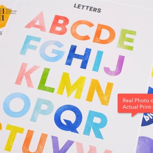 Montessori Posters and Flashcards Bundle A | Educational Posters ...