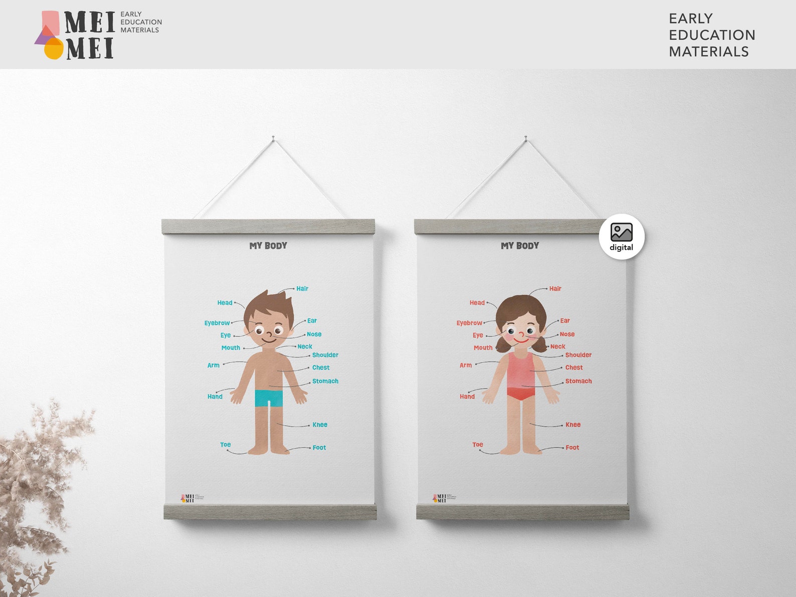 24 Montessori Classroom Educational Posters Printable - Etsy