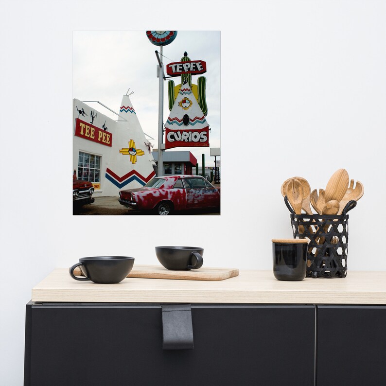 Historic Route 66 Wall Decor, Get Your Kicks on 66, Nostalgic Route 66 ...