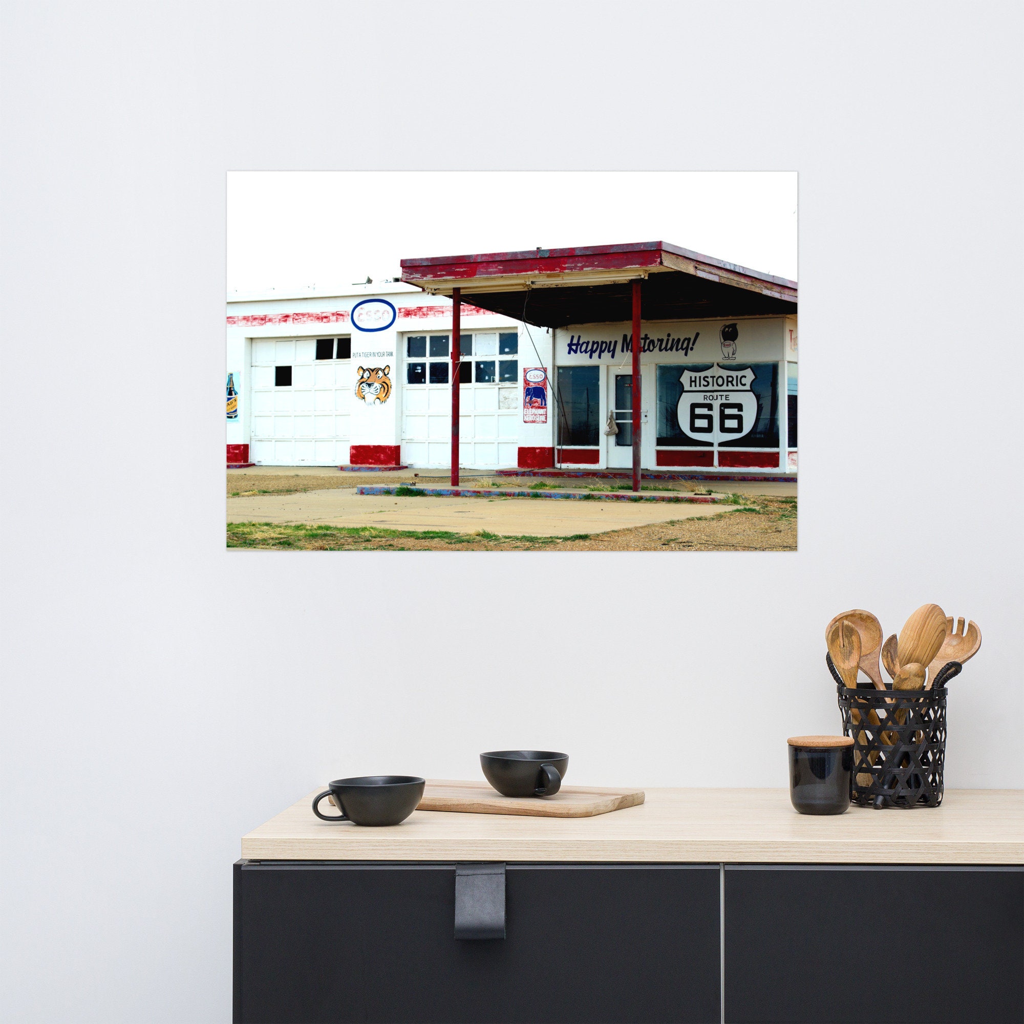 Route 66 Wall Art, Route 66 Photo Art, Route 66 Travel Poster, Road ...