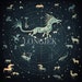Constellation Map of Mythological Creatures Digital Printable Poster ...