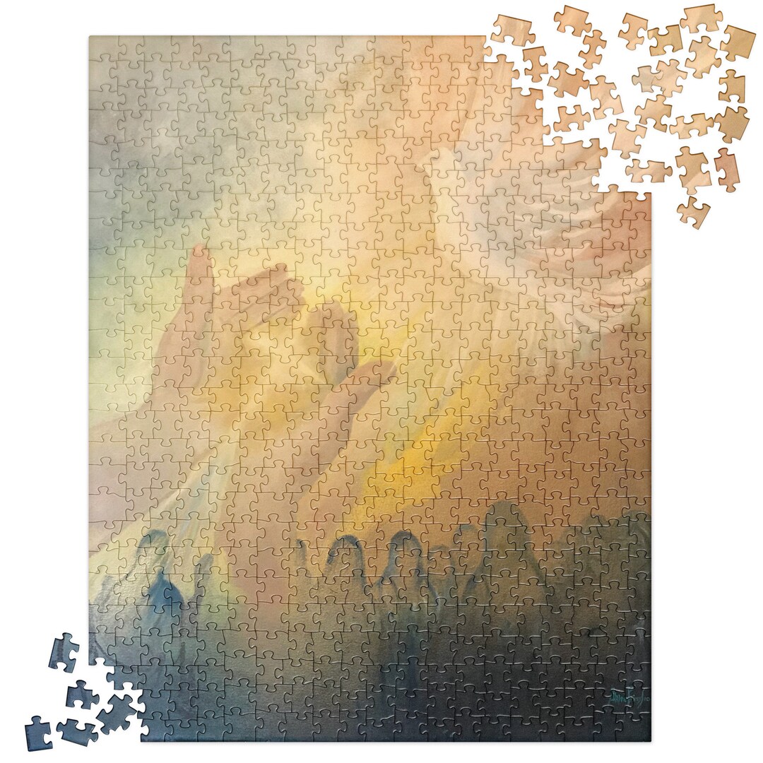 Ephesians Praying Hands Jigsaw Puzzle With Original Art by Althia ...