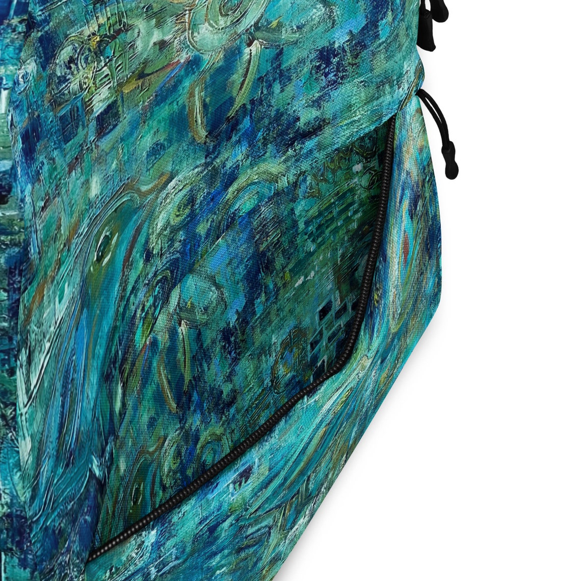 Boho Backpack With Original Art by Althia Prinsloo - Etsy