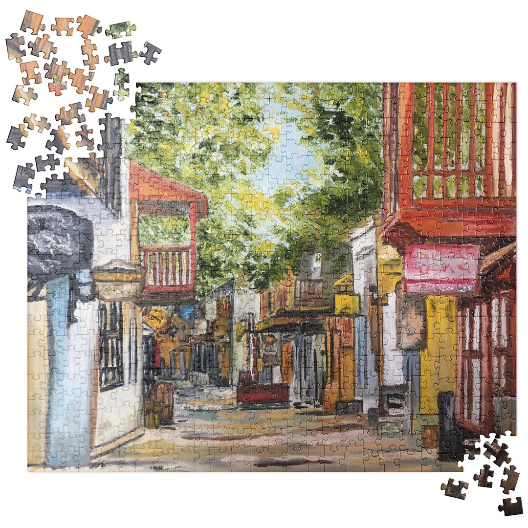 St Augustine Jigsaw Puzzle With Original Art by Althia Prinsloo - Etsy