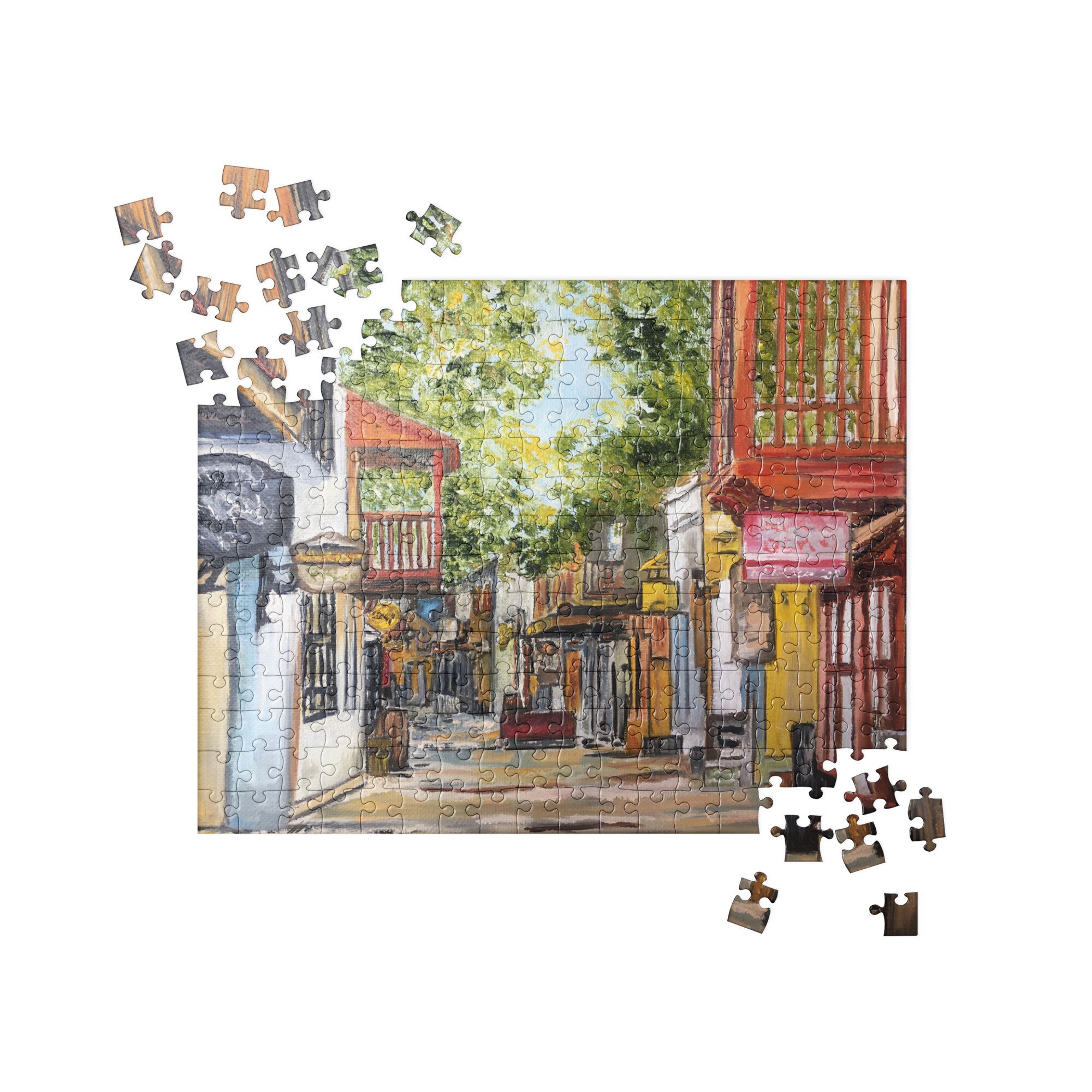 St Augustine Jigsaw Puzzle With Original Art by Althia Prinsloo - Etsy