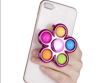 Fidget Spinner Pop Socket - Etsy