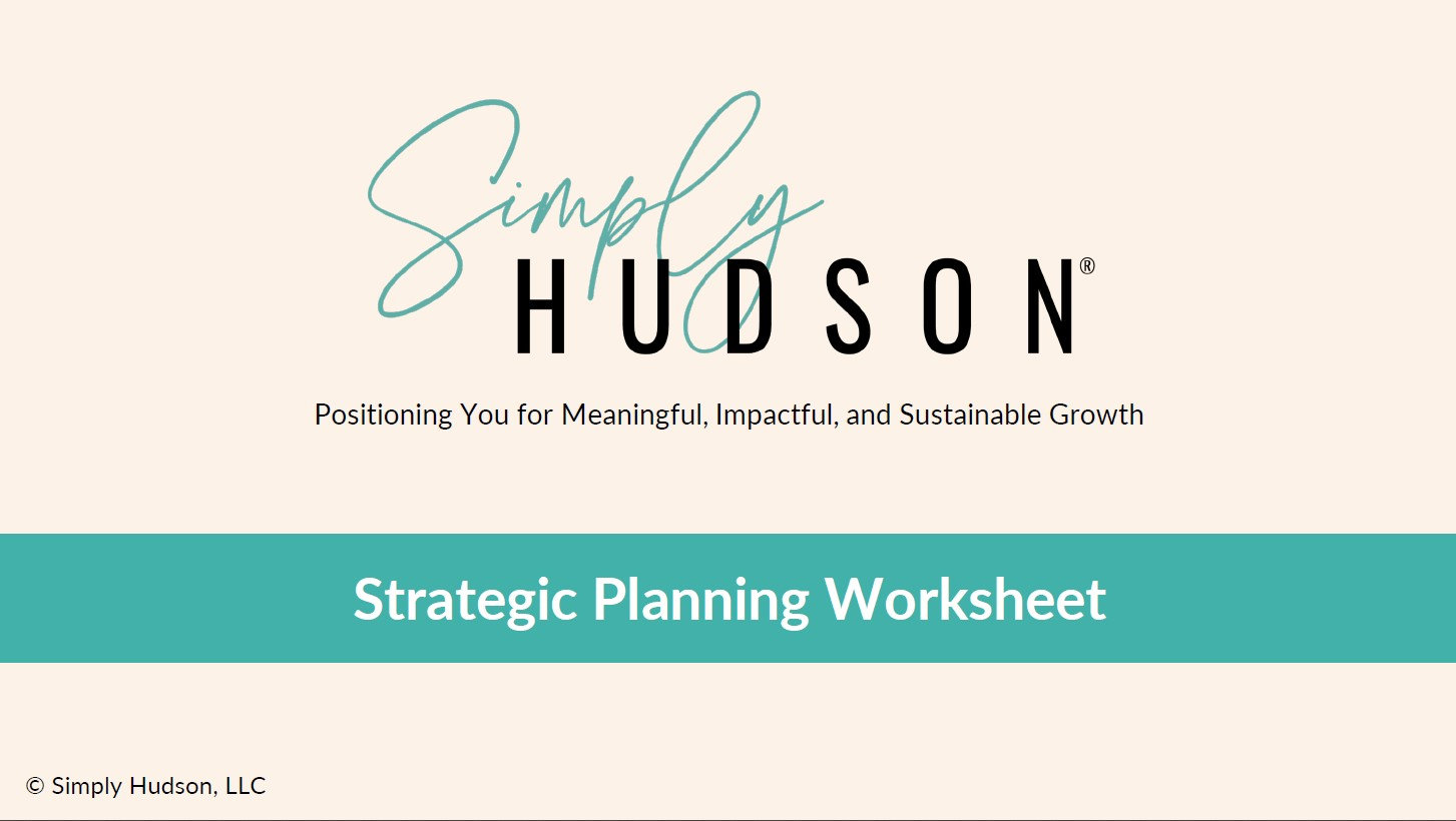 Strategic Planning Worksheet | 5-year Business Strategy Template ...