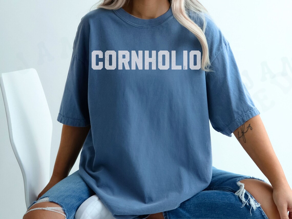 Cornhole Cornholio Outdoor T-shirt Four Bags Score Top Comfort Colors ...