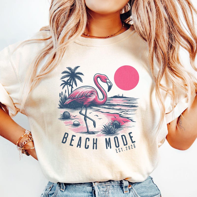 Flamingo T Shirt - Etsy