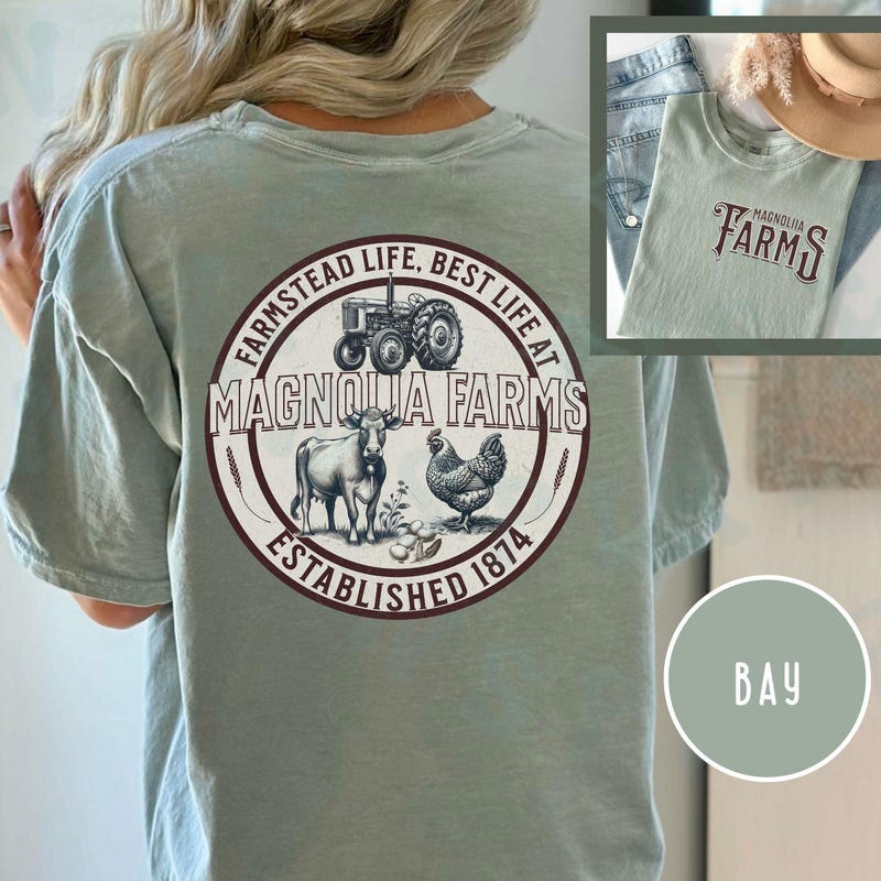 Farm T Shirt - Etsy