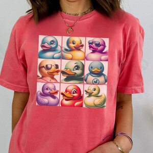 Rubber Duck Shirt Comfort Colors Playful Ducky Top Light Hearted ...