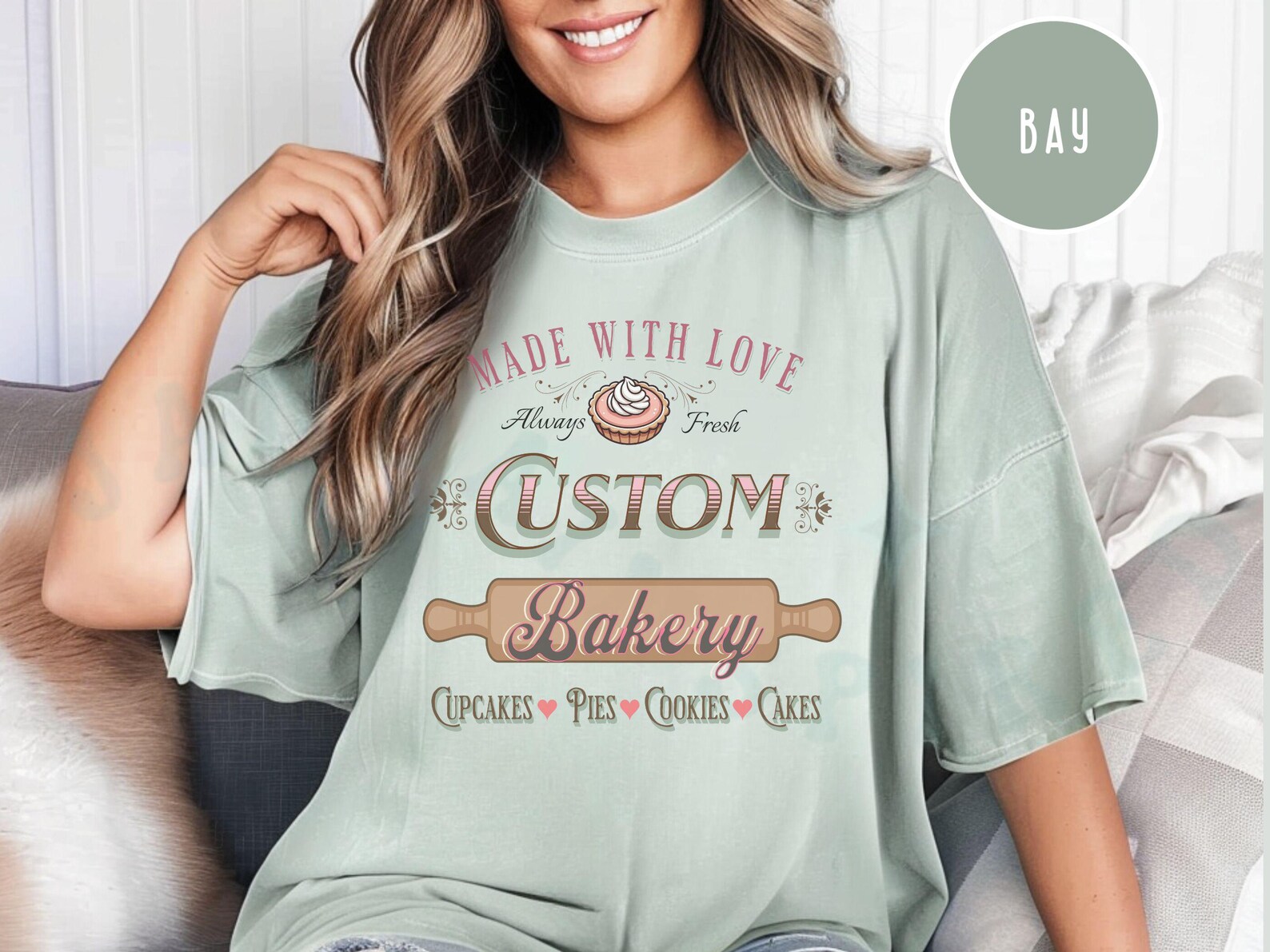 Custom Bakery T-shirt Bakers Business Food Lover Pastry Chef Shirt ...