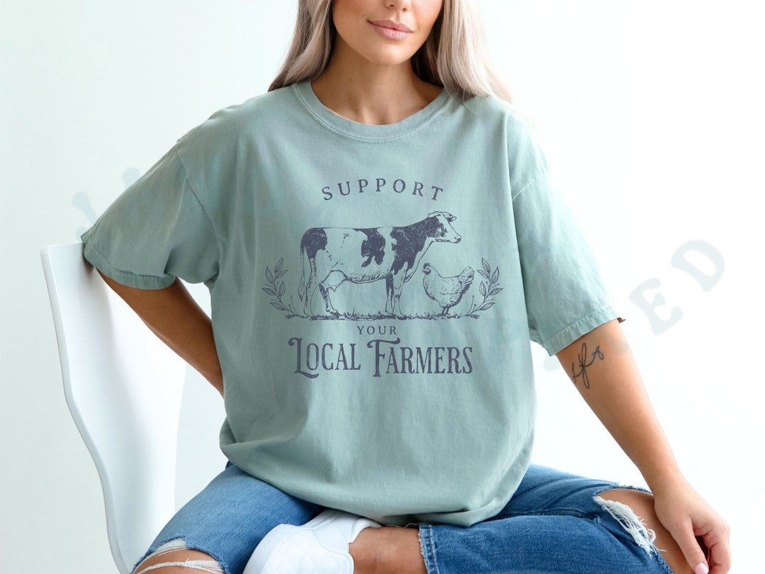 Vintage Farming Nature Inspired Comfort Colors Tee Unisex Gift Rustic ...