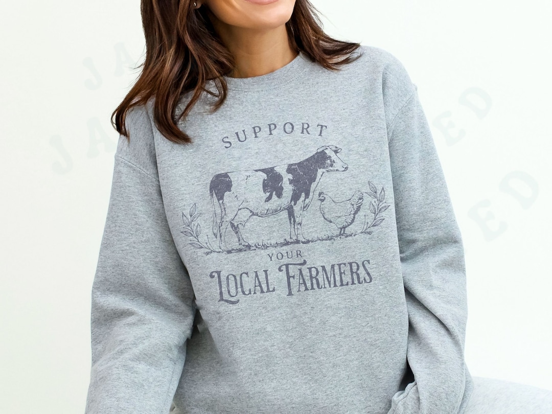 Vintage Farming Nature Inspired Sweatshirt Unisex Gift Rustic Farm ...