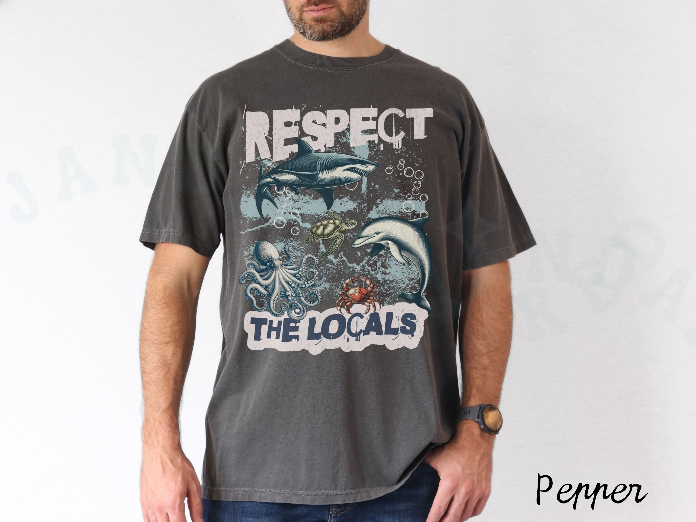 Respect the Locals Conservation T-shirt Environmental Wildlife ...