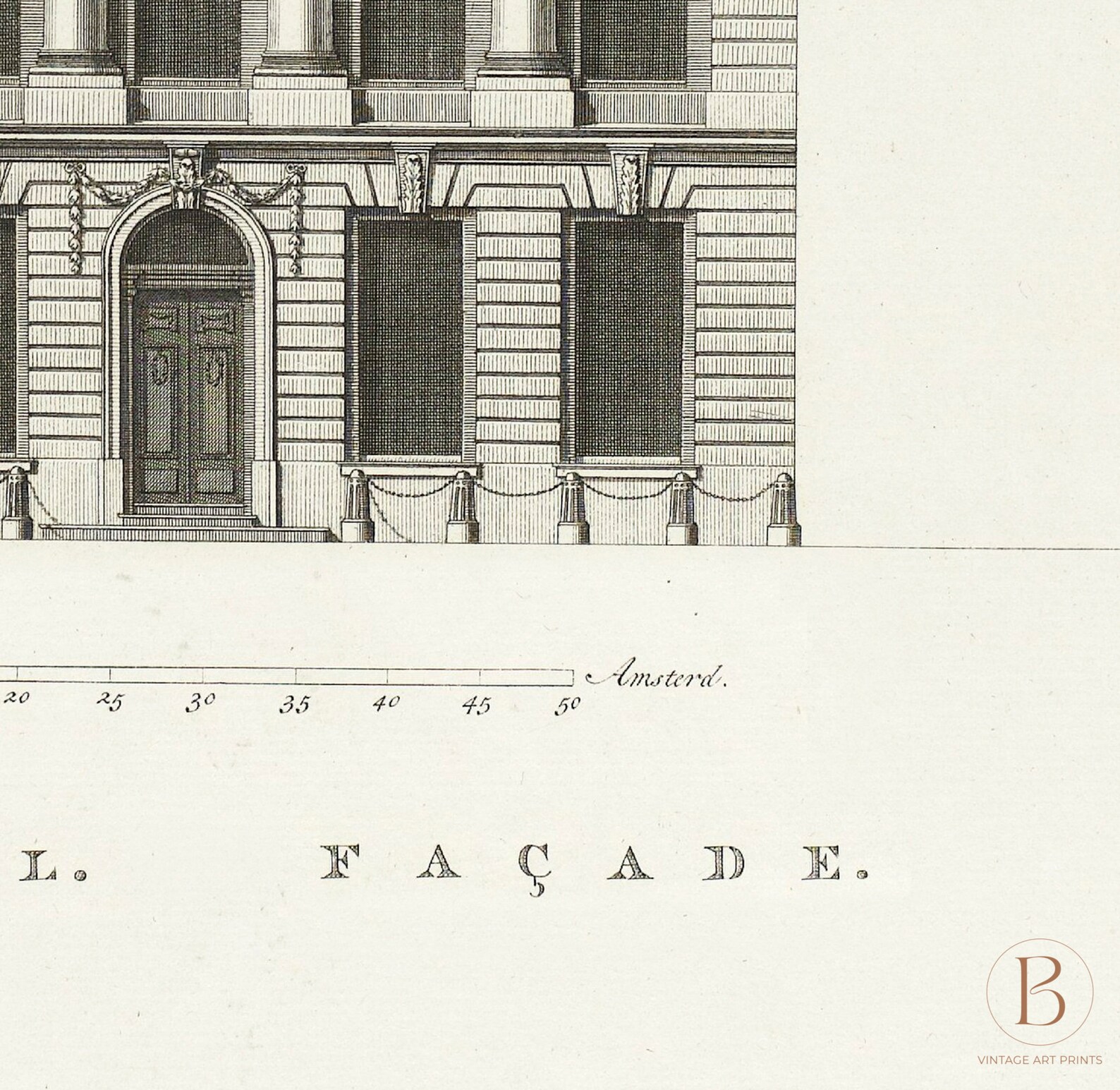 Printable Vintage Gallery Wall Art Set of 4 Eclectic Gallery Wall Architectural Facades - Etsy