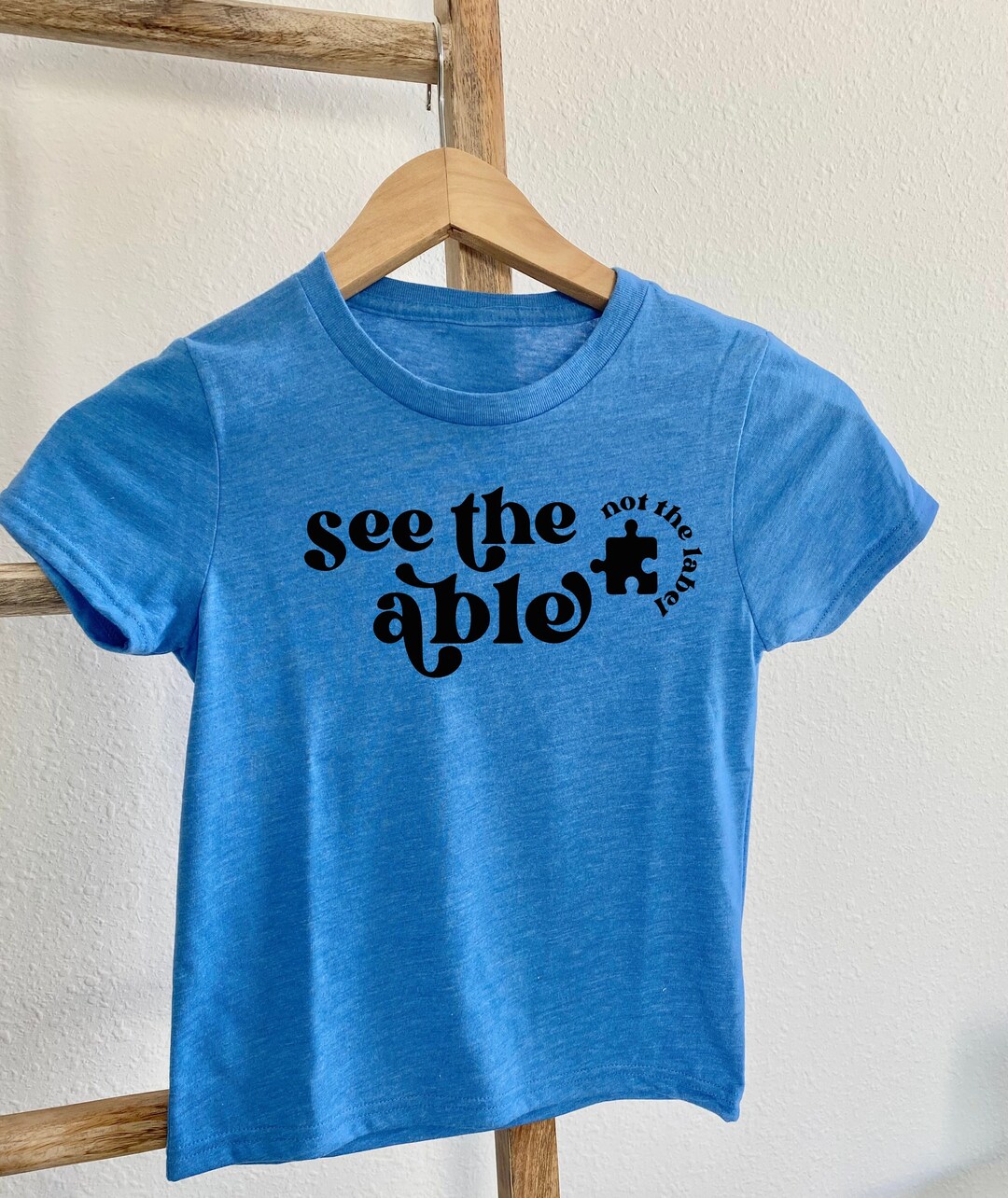 See the Able Not the Label Tee, Organic Cotton Kids, Shirt Autism ...