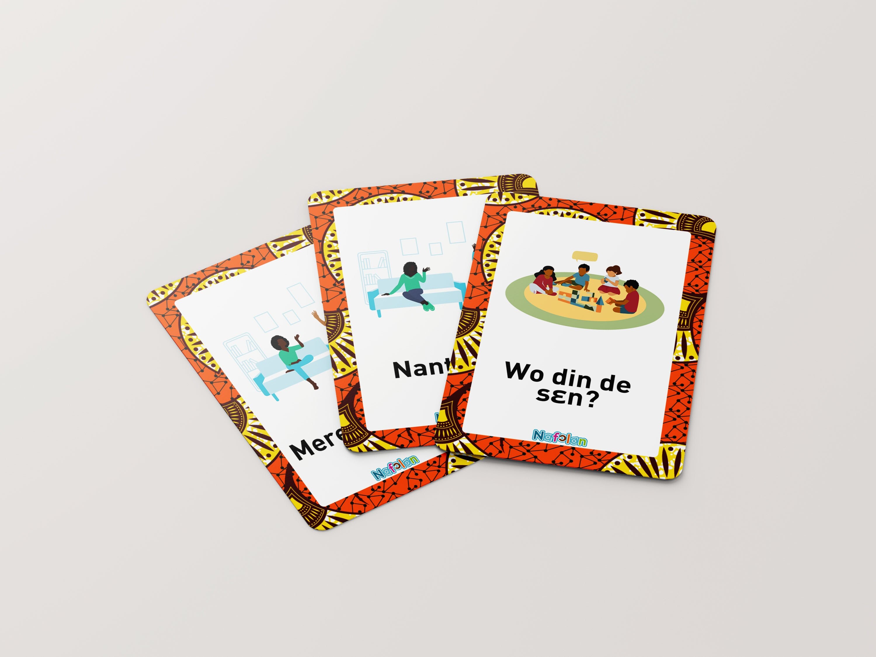 Twi Language Flashcards, Bilingual Learning, Kids & Adults ...