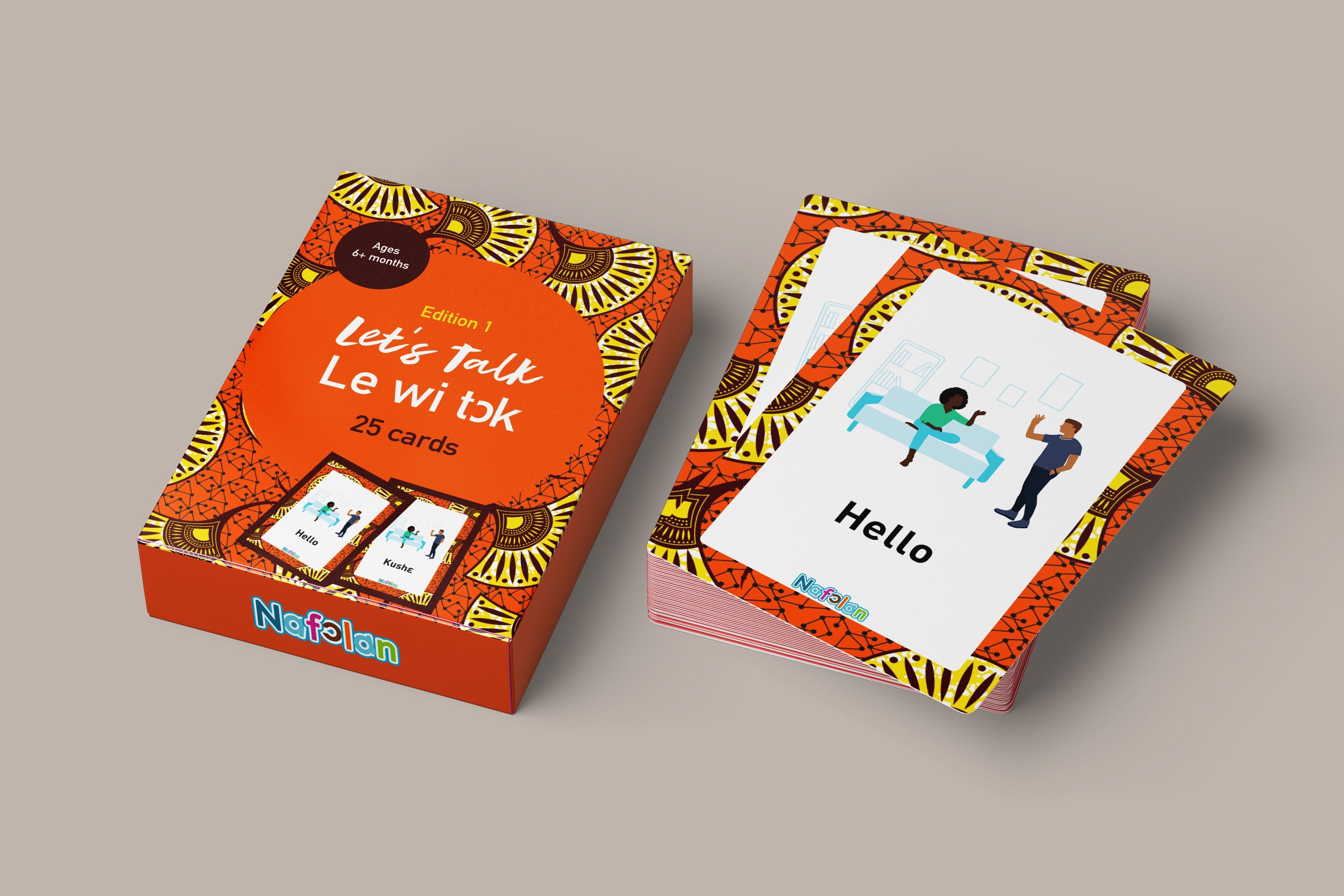 Krio/african Language Bi-lingual Learning Flashcards, Beginners,kids ...