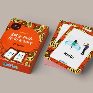 Yoruba Language Flashcards, Bilingual Learning, Kids & Adults - Etsy