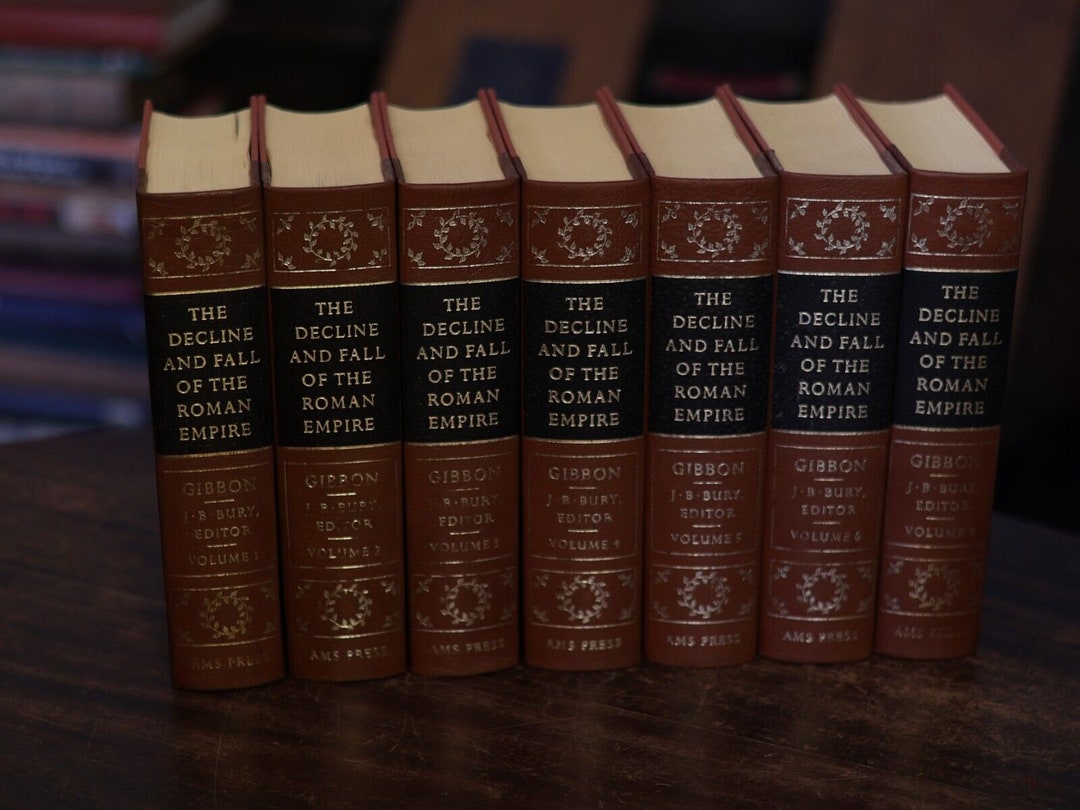The Decline and Fall of the Roman Empire, Ams Press 1974 Complete Set ...