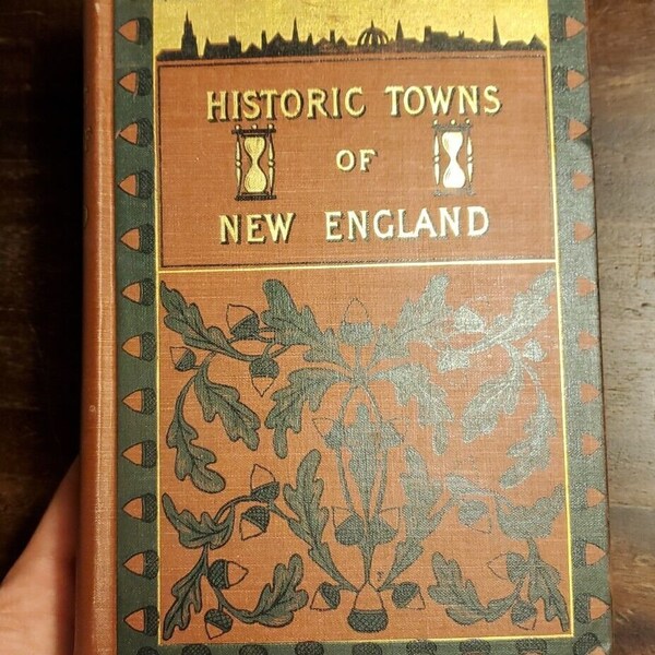 Map of New England Towns - Etsy