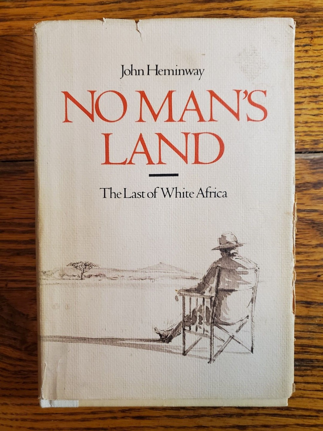 No Mans Land by John Hemingway First Edition Signed by Author Dust ...