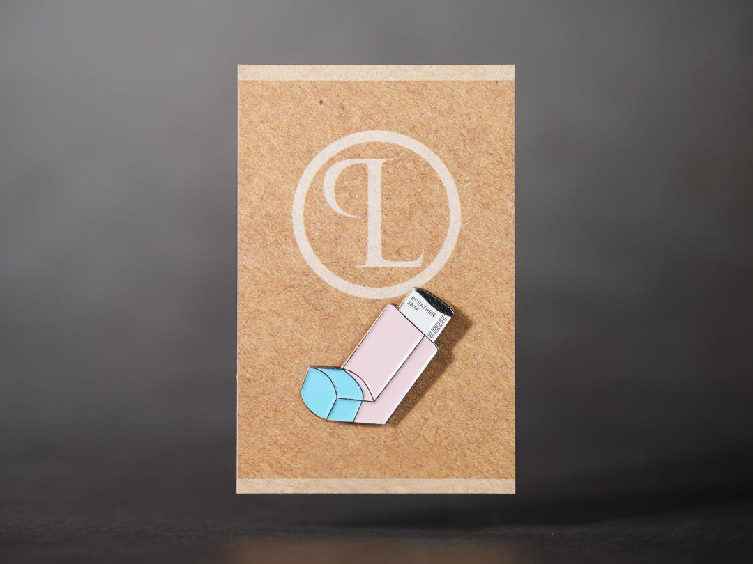 Asthma Inhaler Pin Badge - Etsy