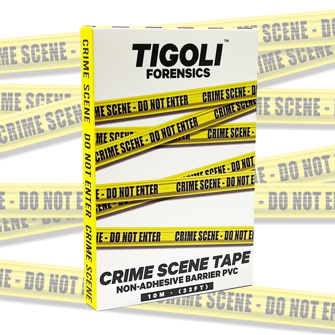10M | 33FT - Crime Scene CSI Non-adhesive Barrier Tape | Novelty Jokes ...