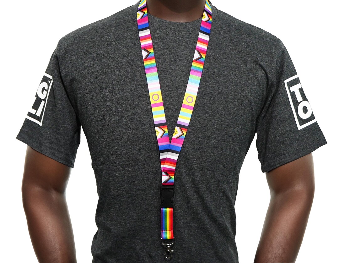 The Ultimate Pride Lanyard - LBGTQI+ All the Flags! – Durable, Stylish ...