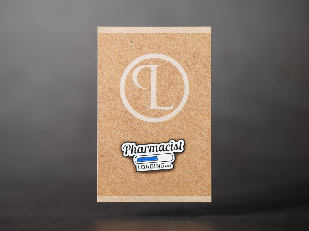 Pharmacist Loading Pin Badge - Etsy